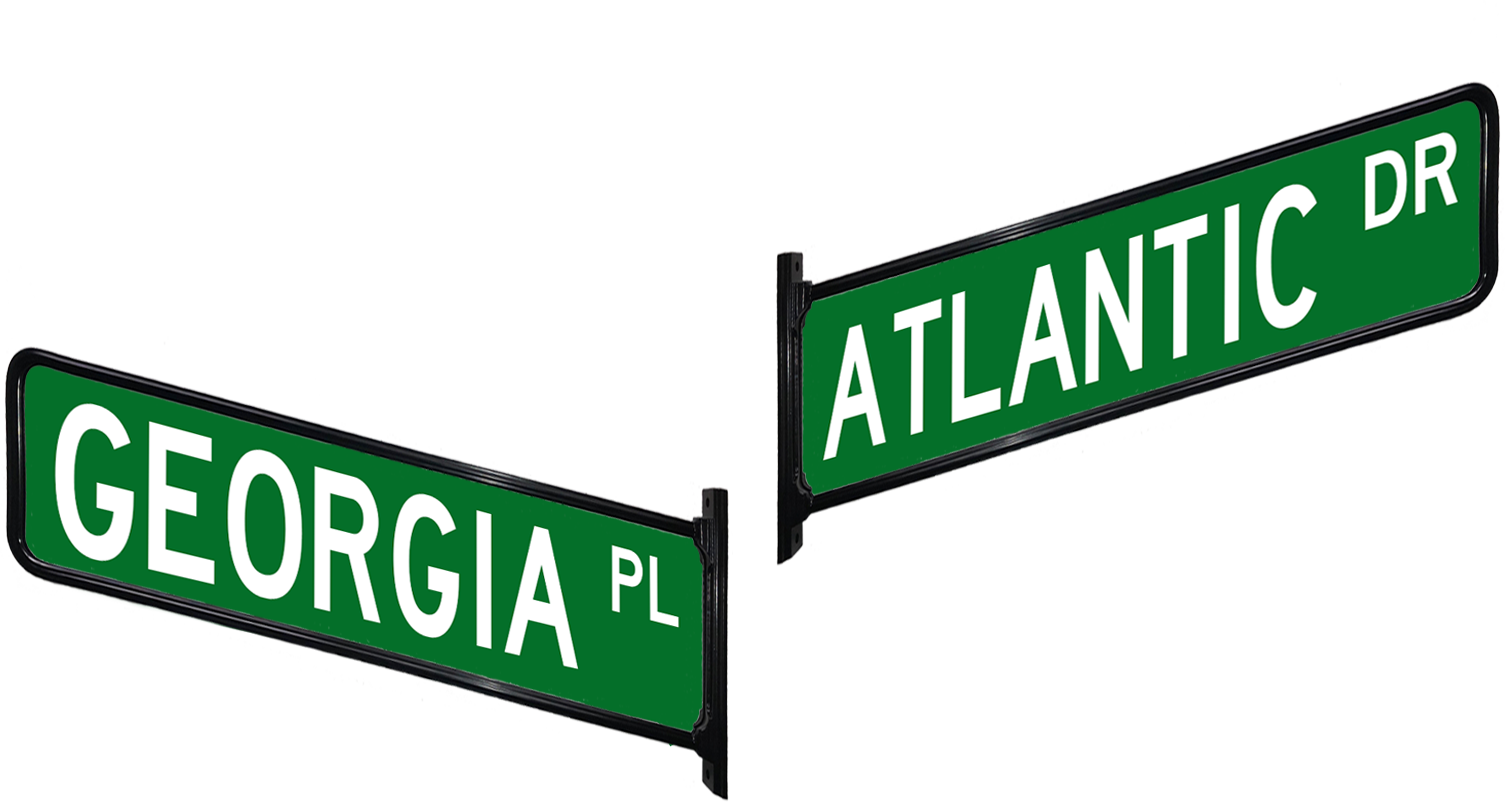 Street Sign For Communities and Neighbours